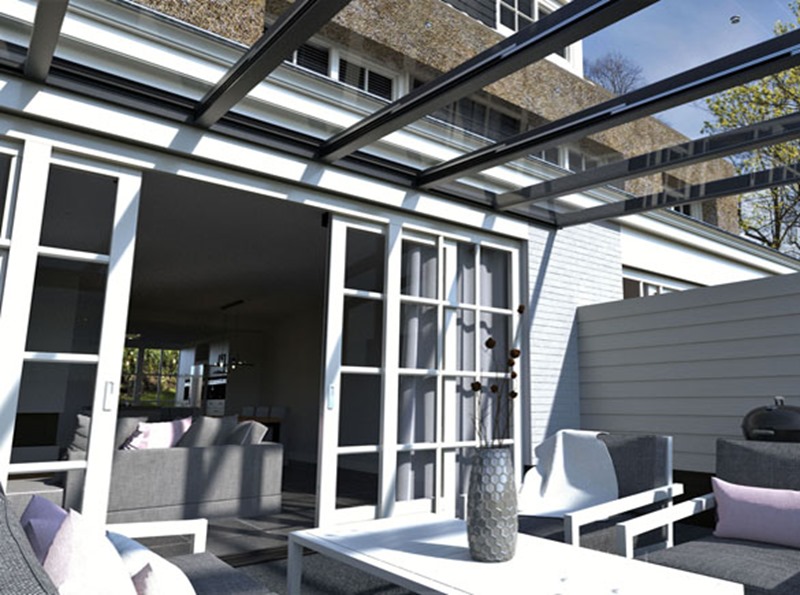 Avant Garde Luxury Glass Veranda | Sliding Roof Verandas